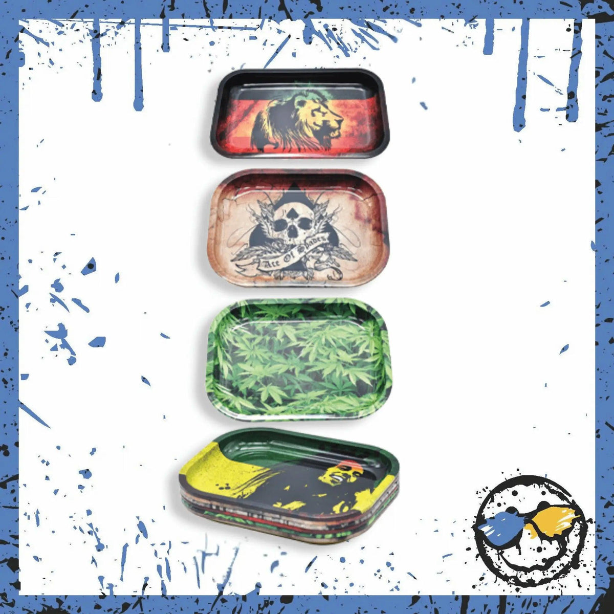 Hornet Rolling Trays – Assorted Designs